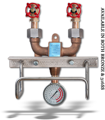 Series HCMX Hot & Cold Water Hose Stations